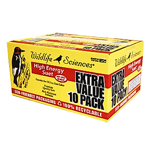 Wildlife Sciences High Energy Suet Cake 10 Pack
