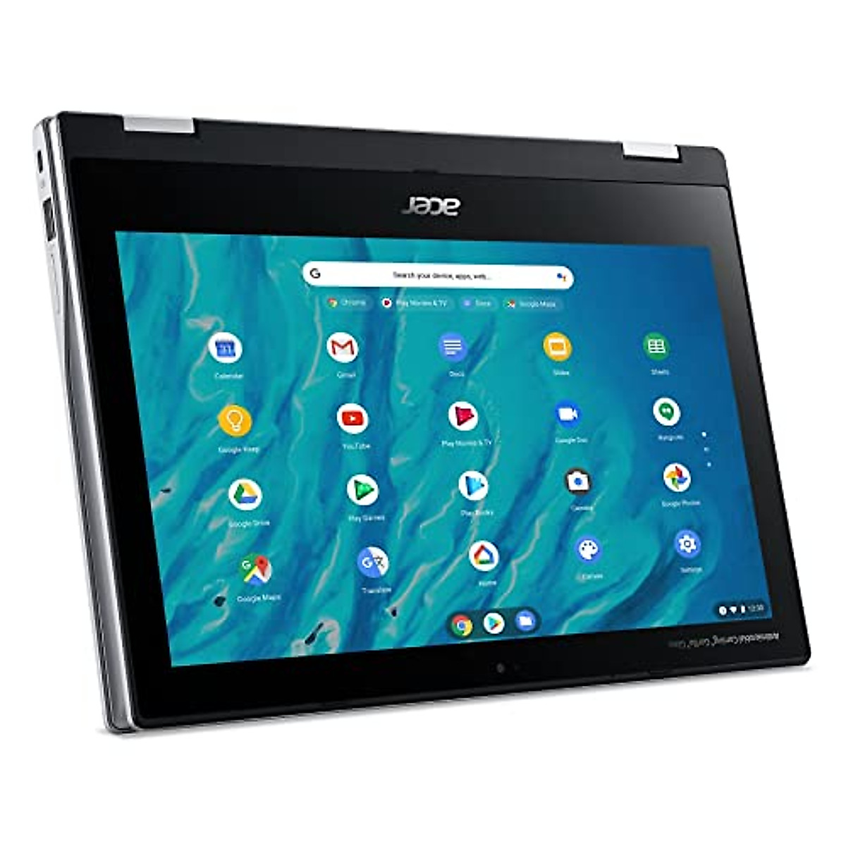 Acer Spin 311 3H 11.6" 2-in-1 Touchscreen Chromebook (8-Core MediaTek MT8183C, 64GB eMMC, 4GB RAM, Stylus) Flip Convertible Home & Student Laptop, 15-Hr Battery Life, IST Pen, Webcam, Chrome OS