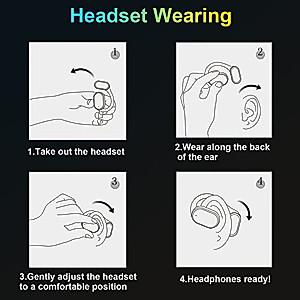 Jelanry Open Ear Wireless Earbuds Bluetooth 5.3 Headphones for Samsung S23 S22 S21 Fold 4 Flip 3 iPhone 14 13, Bluetooth Earbuds Dual 16.5mm Dynamic Drivers 32H Playtime IPX5 Waterproof Sport Headset