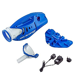 POOL BLASTER Max Cordless Pool Vacuum for Deep Cleaning & Strong Suction, Handheld Rechargeable Swimming Pool Cleaner for Inground and Above Ground Pools, Hoseless Pool Vac by Water Tech