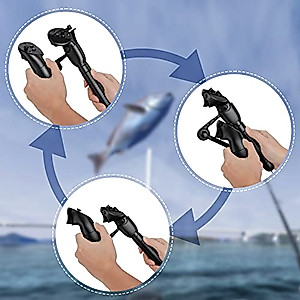 Fishing Rod Game Kit Compatible with Meta Oculus Pro Controller VR Fishing Reel Aceessories