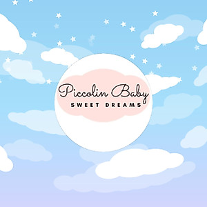 Piccolin Baby Crib Mobile, Hanging Toys, Nursery Decor for Girls White and Pink Room Decorations, Clouds, Moons and Stars Safe, Non-Toxic, Crib Mobile for Newborn, Baby Shower Present