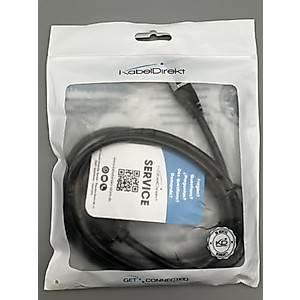 Cat7 Ethernet Extension Cable – 6ft, Break-Proof Design (Male to Female LAN & Ethernet Extension, Internet Cable Extender, Full Data Transfer Speed – 10Gbit/s, SF/FTP Shielding) – by CableDirect