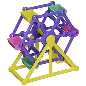 Penn-Plax BA512 Ferris Wheel Bird Toy | Adds a Fun Activity for Smaller Birds