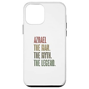 iPhone 12 mini AZRAEL the Man the Myth the LEGEND | FUNNY - Men Boys Name Case