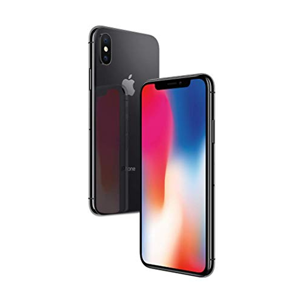 Apple iPhone X (64GB, Space Gray) [Locked] + Carrier Subscription