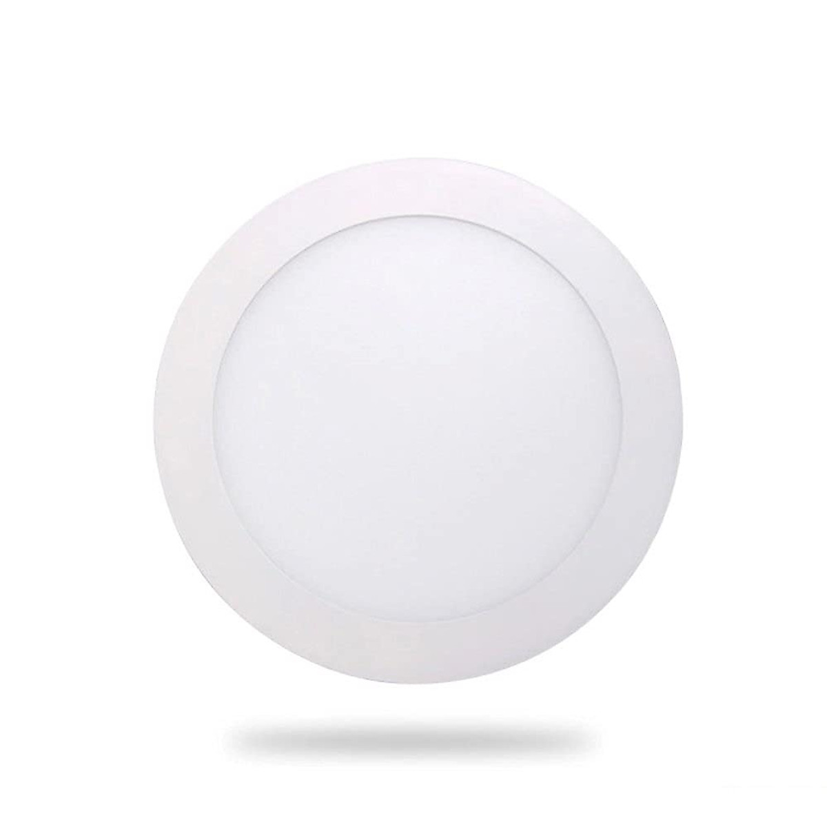 AIKUZ Ultra-Slim Round LED Ceiling Spotlight 3W/6W/9W/15W 3 4 6-inch Flat Panel Light Embedded Integrated LED Panel Light Panel Light for Kitchen Staircase Etc Indoor Lighting Ultra Slim (Color : Col