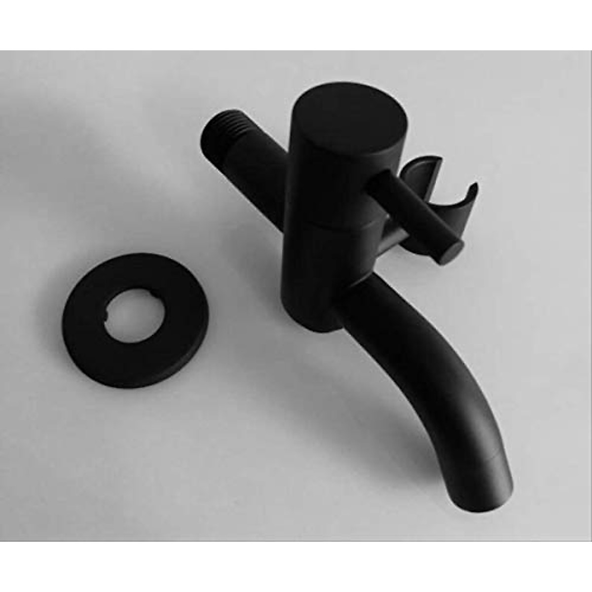 MINJING Black Handheld Bidet Spray Abs Shower Sprayer Set Toilet Faucet Shower Bidet with Hose and Holder Set d