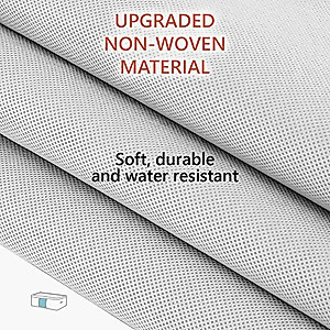 large clothing storage 3 blanket storage bag,Clothes Storage Bins -with zipper, Clear Window & Sturdy Carry Handles, storage bags for blankets and quilts,Toys 35 L