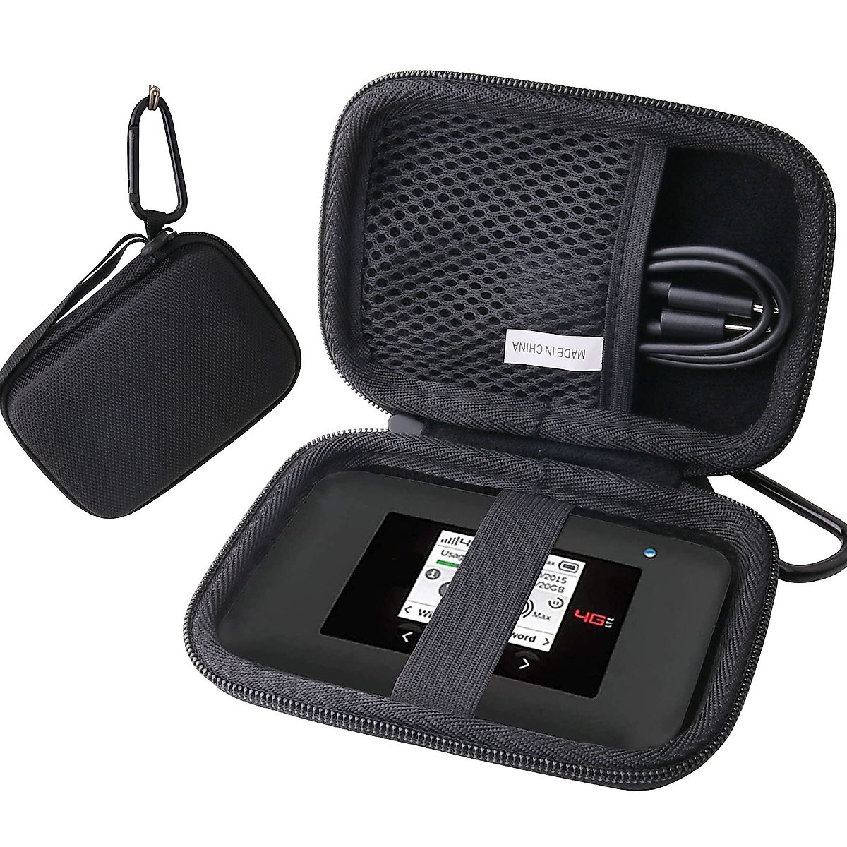JINMEI Hard EVA Dedicated Case for NETGEAR Mobile Wi-Fi Hotspot, 4G LTE Router AC797-100NAS Carrying Case.