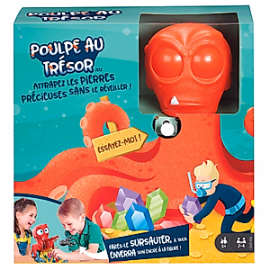 Mattel Games Inky’s Fortune Kid’s Game with Octopus, Gems and Ink Blob, Gift for Children 5 Years Old & Up