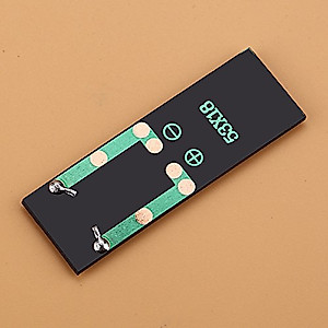 Solar Panel Board, 10pcs 0.5v 100ma Polycrystalline Solar Panel, for Power Supply of Small Household Solar Lighting System Outdoor Lamp Lighting