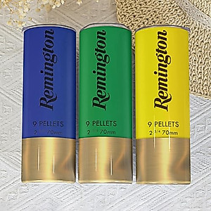 Men Gifts Funny Tumbler Shotgun Style Insulated Slim Tumbler with Lid and Straw Coffee Cup Creative Gift 20 Ounces Reusable Stainless Steel Water Bottle for Hot and Cold Drinks Tea Cup (blue)