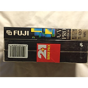 Fuji 2 - HQ T-120's and 1 A/V Pro T-120 Tapes