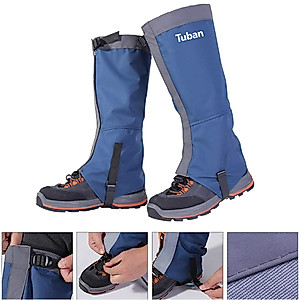 Homebeast 1 Pair Waterproof Snowproof Leg Gaiters Leggings Anti-bite Leg Guard Cover Protection Outdoor Hiking Camping Mountain Climbing