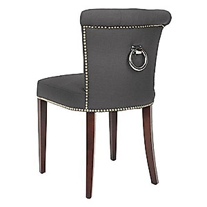 Safavieh Mercer Collection Kyle Side Chairs, Charcoal Grey, Set of 2