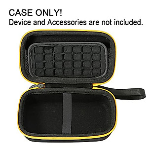 RAIACE Hard Storage Case Compatible with Fluke 101/106/107 Basic Digital Multimeter. (Case Only)-Black(Black Lining)