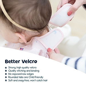 Tiny Twinkle Mess Proof Baby Bib, Cute Full Sleeve Bib Outfit, Waterproof Bibs for Toddlers, Machine Washable, Tug Proof, Baby Smock for Eating, Long Sleeved (Unicorn Confetti, Small 6-24 Months)