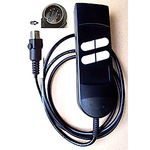 Hmleaf GYG UP/Down 4 Button 5PIN Roll line 180° Electric Sofa Remote Hand Control for OKIN,LIMOSS,Pride,Golden,Berkline Lift Chair or Power Recliner