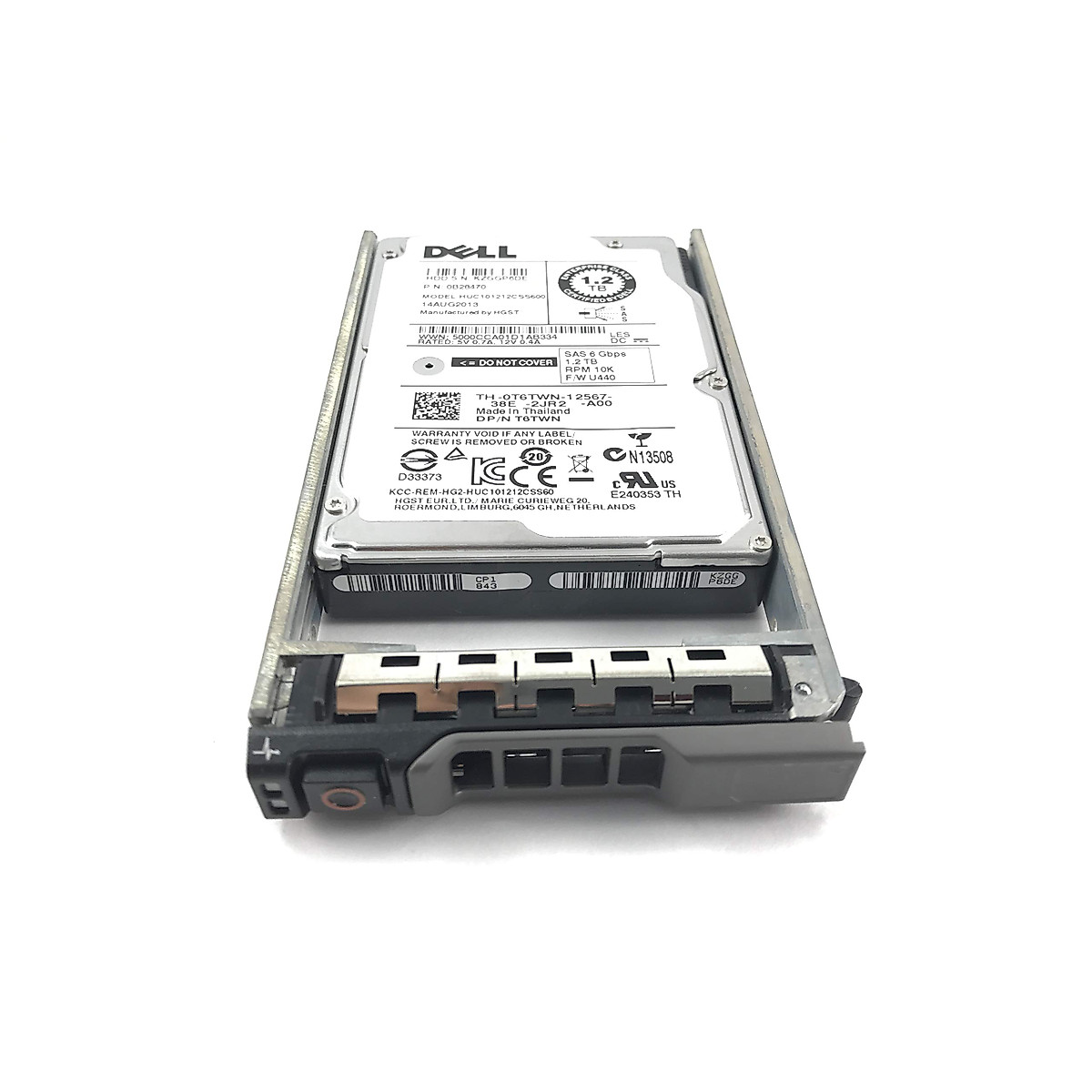 Dell Huc101212Css600-Dell Dell 1.2Tb 10K 6Gbps Sas 2.5'' Hard Drive