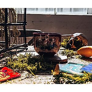 Harry Potter Anime Trio Japanese Ceramic Dinnerware Set | Includes 20-Ounce Ramen Noodle Bowl and Wooden Chopsticks | Asian Food Dish Set For Home & Kitchen | Wizarding World Hogwarts Gifts