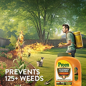 Preen Extended Control Weed Preventer - 10 lb. Bag - Covers 1,630 sq. ft.