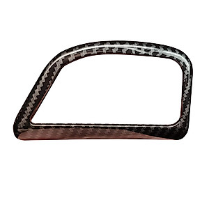 ruihe Carbon Fiber Color Door Speaker Audio Ring Cover Trim fit for Ford Focus 2012 2013 2014 2015 2016 2017 2018 RS ST Electric S SE SEL Titanium