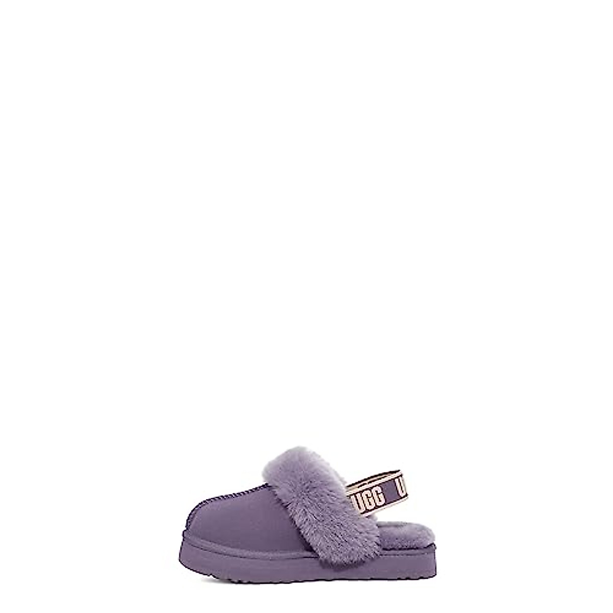 UGG Unisex-Child Funkette Slipper, Lilac Mauve, 2 Little Kid