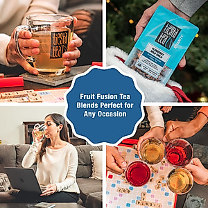 Tiesta Tea - Blueberry Wild Child, Blueberry Hibiscus Herbal Tea, Premium Loose Leaf Tea Blend, Non-Caffeinated Fruit Tea, Make Hot or Iced Tea & Brews Up to 25 Cups - 1.8oz Resealable Pouch