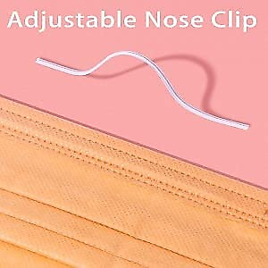 DR.MOXA 50PCS Kids Face Masks 3 Ply Breathable Kids Masks Disposable with Earloop for Boys Girls Outdoor School