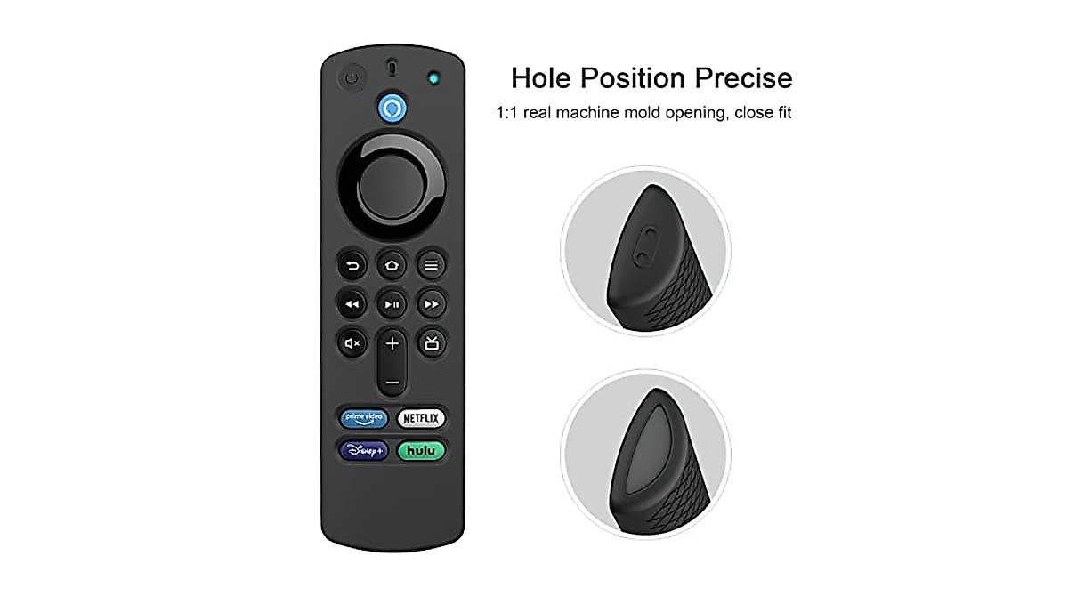 USTIYA Silicone Remote Case for Fire TV Stick 4K Max & 3rd Gen
