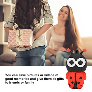 Cartoon Flash Disk Cartoon Ladybug Compatible Optional Stock USB Flash Drives Memory Thumb Stick Pendrive U Disk, for Data Storage Transmission Sharing(64GB)