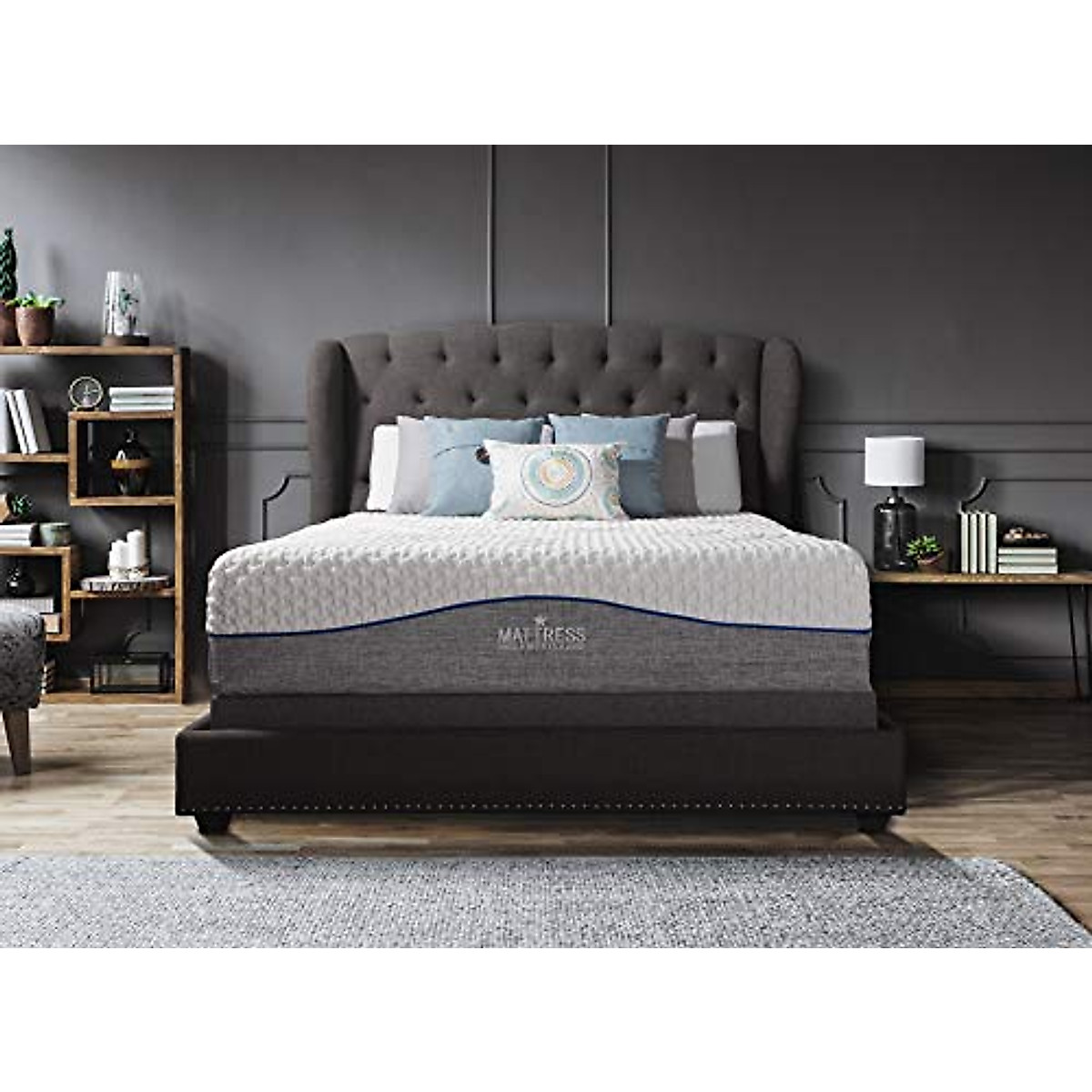 Mattress America 12 Inch Revive Gel Memory Foam Mattress Full Comfort | Advanced Gel Technology to Maintain Body Temperature | CertiPUR-US Certified | King…