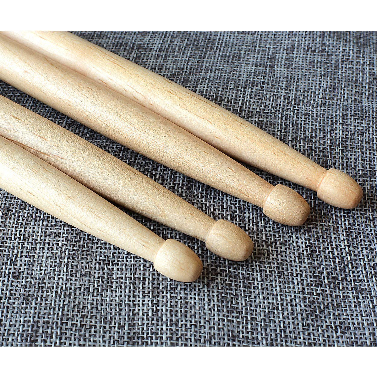 Drum Sticks 5A Wood Tip Drumstick (1 Pair Maple)