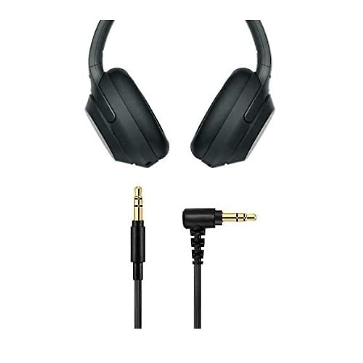 Sony Genuine OEM Replacement 3.5mm Cable for WH1000XM3 , WH1000XM2 (Approx. 3.94 ft, OFC Strands, Gold-Plated Stereo Mini Plug)