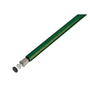 72" High Commercial Green Epoxy Wire Shelving Posts, Pack of 4 Green Epoxy Posts for Wire Shelving Units, 6 Foot High Shelving Posts