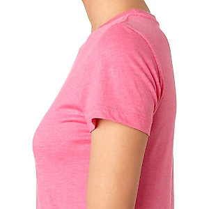 Next Level Ladies' Triblend Crew L VINTAGE SH PINK