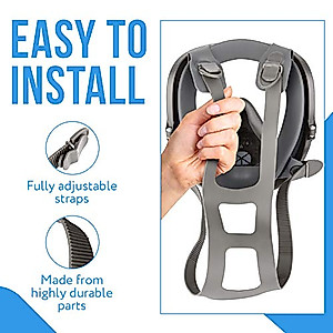 IMPRESA - Replacement Head Harness Straps for Respirator Mask - 2 Pack - Compatible with 3M Full Facepieces 6000 Series - 51131370055 - Size 6897/37005(AAD)
