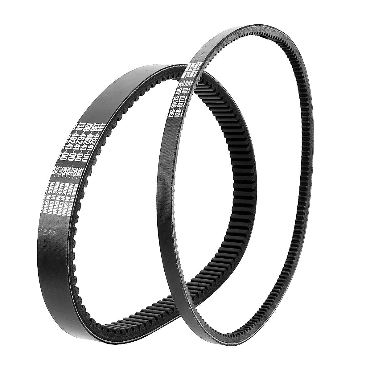 Roykaw Golf Cart Drive & Starter Generator Belt Compatible with Yamaha G2-G29 4-Cycle J55-G6241-00-00, JN6-H1173-00 G16 to G22 & Drive 2012.5 & Newer