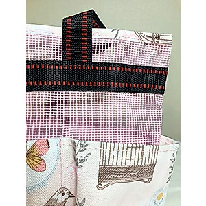 ROMYtendency Shower Caddy Tote Bag - Toiletry Mesh Storage with Shower ball set