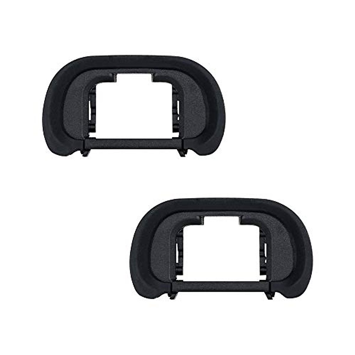JJC Camera Eyecup Eyepiece Viewfinder for Sony A7 III A7 II A7 A7R IV A7R III A7S II A7S A99 II A9 A58 Camera, Soft Silicone Eye Cup Replacement of Sony FDA-EP18 (2 Pack)