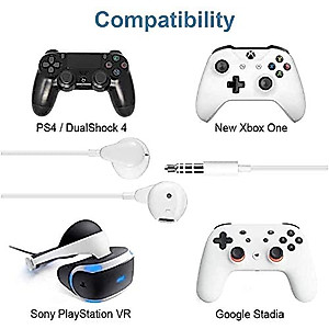 【2pack】 for iPhone Earphones with 3.5 mm Headphone Plug for Mic Call + Volume Control Earbuds in-Ear Headphone Headset Compatible with iPhone 6s / 6plus / 6 / 5s, Android, PC