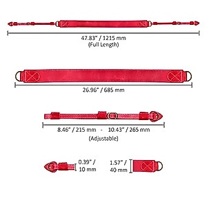 MegaGear SLR, DSLR Sierra Series Genuine Leather Camera Shoulder or Neck Strap