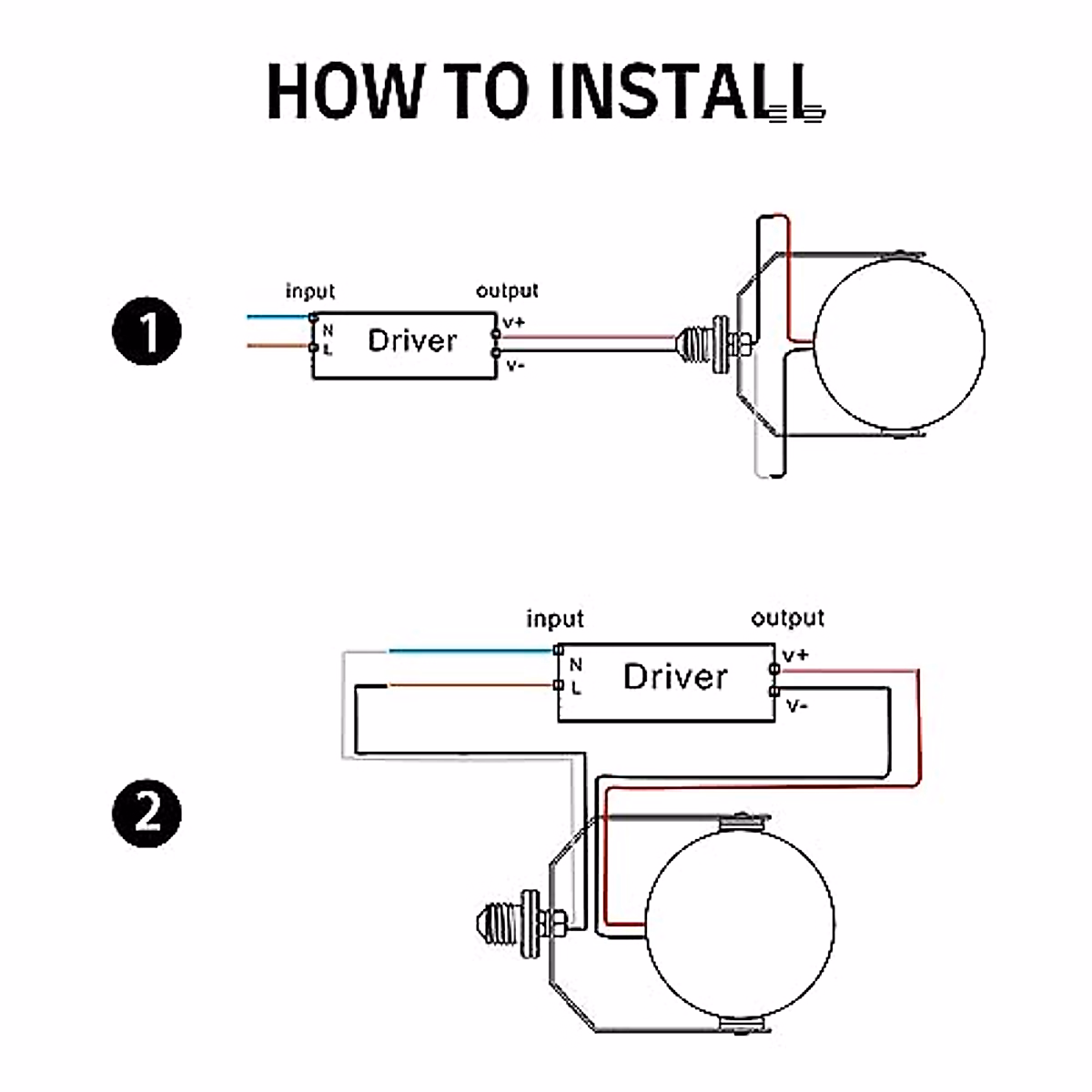 CyantSolutions 40W Light Retrofit 4000K LED Outdoor Parking Lot Retrofit Kit, Shoebox Retrofit LED Lights AC100-277V for Outdoor Tennis Court Canopy Flood Street Area Lighting Fixture