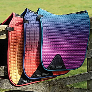 Weatherbeeta Prime Ombre Dressage Saddle Pad - Rainbow Dream - Full