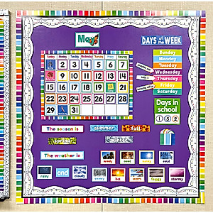 Colorful Stripes Straight Border Trim