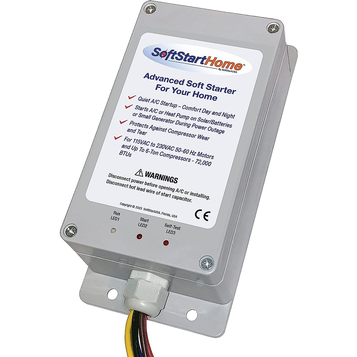 SoftStartRV By NetworkRV Home High-Performance Soft Starter for Residential/Commercial Air Conditioners & Heat Pumps to Keep Comfortable - Even When Using Backup or Solar Power