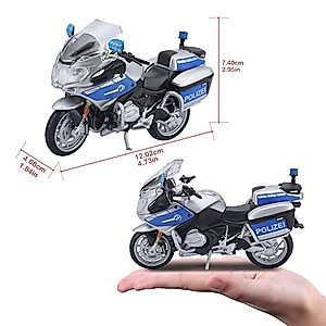 Maisto 32306-CHP BMW R 1200 RT California Highway Patrol (CHP) Police Motorcycle Model 1/18