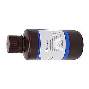 Photopolymer Resin, 3D Printer Resin High Toughness 405nm Wavelengh Quick Curing Better Effect 500g LCD DLP for Model(Red)