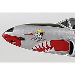 Daron Postage Stamp F-80 Shooting Star Evil Eye Fleagle/Miss Barbara Ann 1/96 Scale, Silver